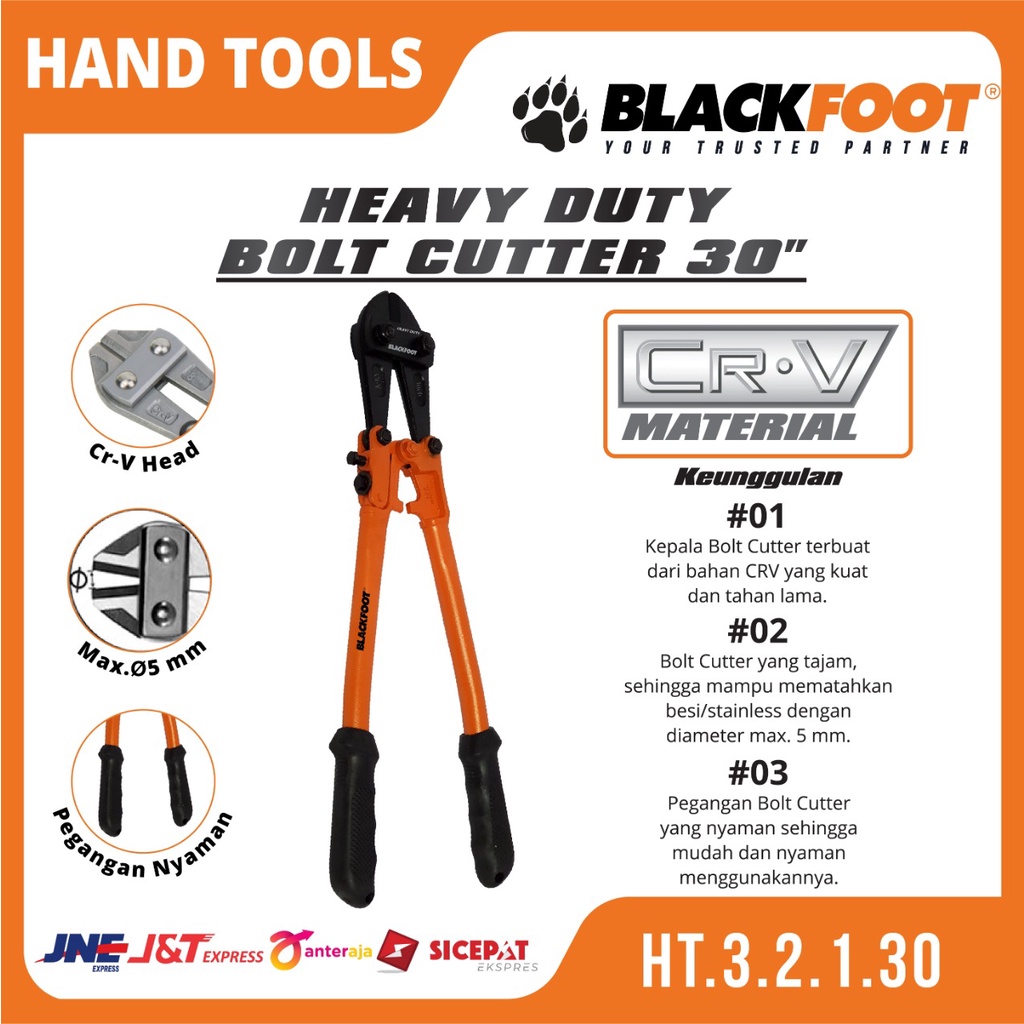 Jual BLACKFOOT - Gunting Besi Beton Rantai Stainless 30 Inch Heavy Duty ...