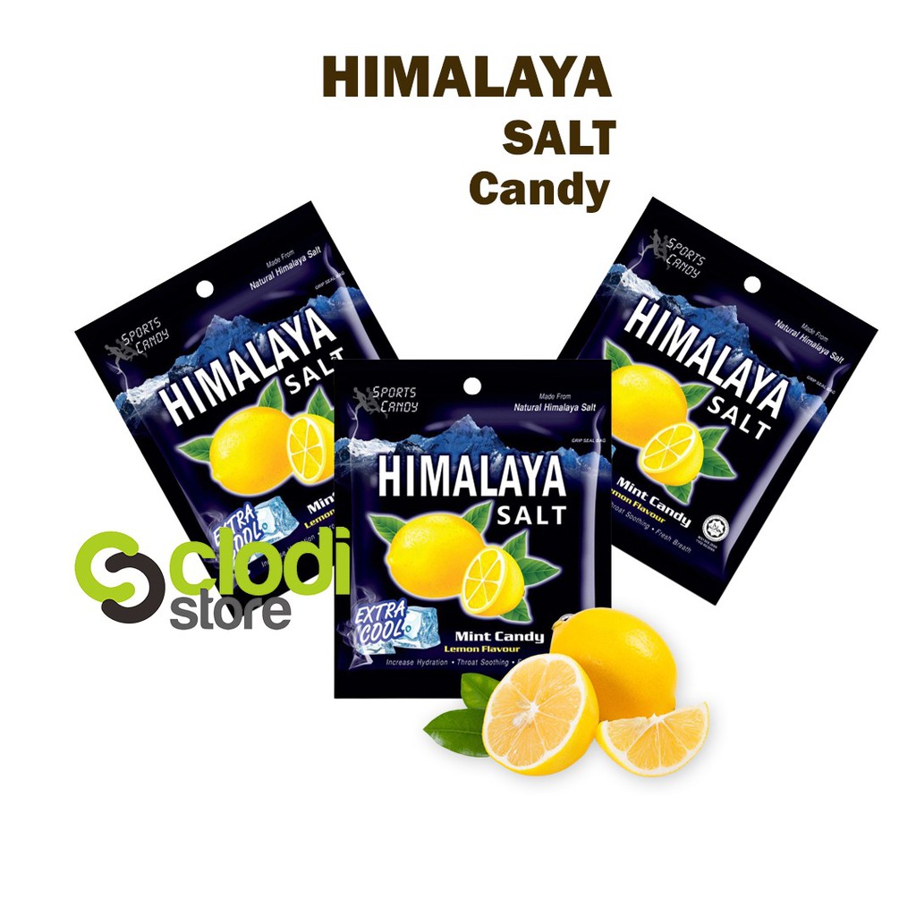 Jual Himalayan salt lemon candy / big foot himalayan salt candy ...