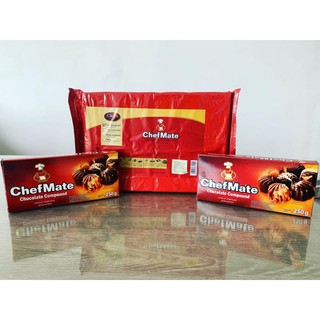 Jual Chefmate Dark Compound 1kg | Chefmate Chocolate Compound 250gr ...