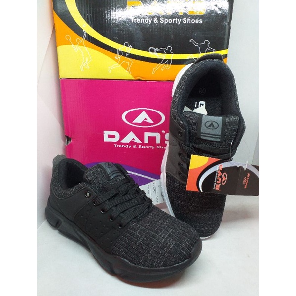 Jual DANS PEYTON SEPATU SNEAKERS HITAM ORIGINAL | Shopee Indonesia