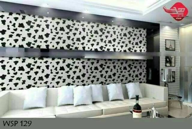 Jual Wallpaper sticker motif sapi uk. 2meter | Shopee Indonesia