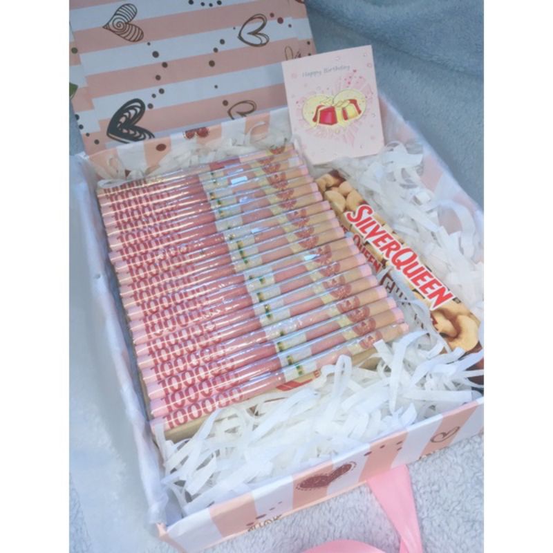Jual Gift box custom tanpa snack (Gambar hanya contoh) | Shopee Indonesia