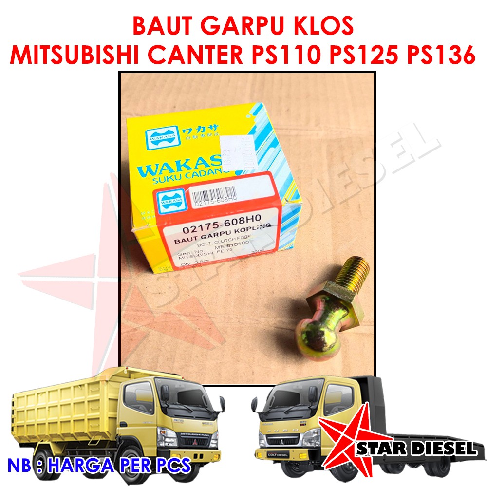 Jual ME610100 BAUT GARPU KLOS CANTER BAUT TONGKAT GARPU KOPLING CANTER ...