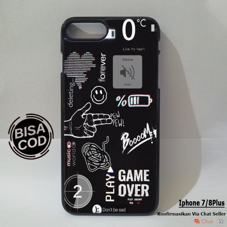 Jual Casing Case Hp Custom Aesthetic For IPHONE 7/8 PLUS Untuk semua ...