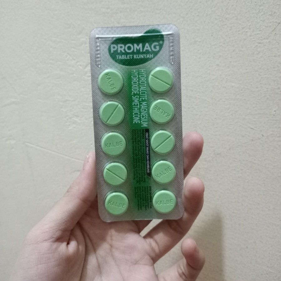 Jual Promag Tablet Obat Maag Strip 10 Tablet | Shopee Indonesia