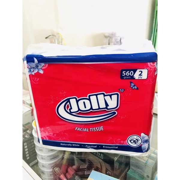 Jual Tisu Jolly Facial Tissue 2 Ply 560 gr | Shopee Indonesia