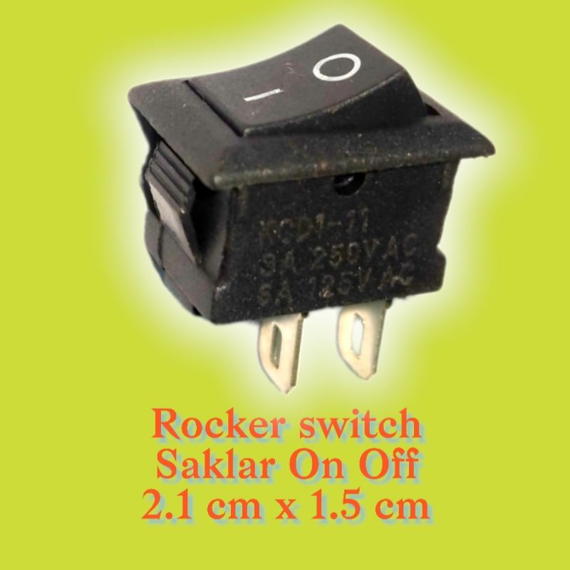 Jual Rocker switch saklar On Off kecil | Shopee Indonesia