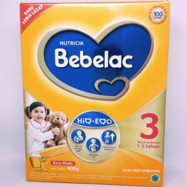 Jual Bebelac 3 Susu Pertumbuhan Fos & Gos Madu 200G | Shopee Indonesia