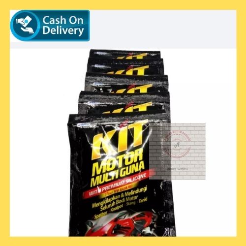 Jual Kit Sachet Multiguna 25ML,Pengkilap body motor (12 sachet ...