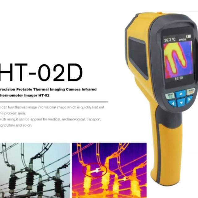 Jual thermal imager ht02 thermal camera termal image pengukur suhu ...