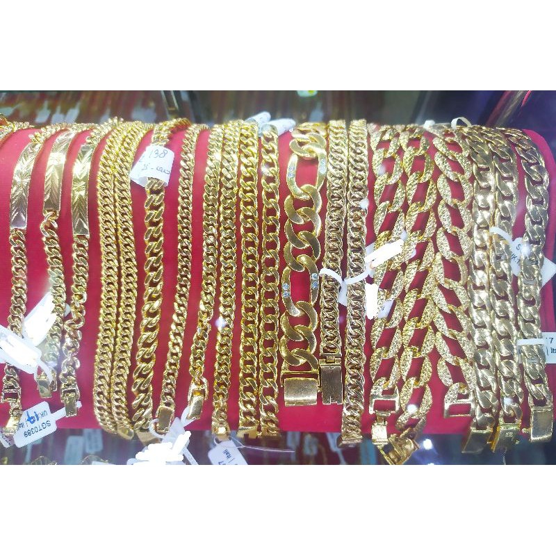 Jual Perhiasan Logam Import Premium Pengganti Emas, Tidak berubah hitam ...