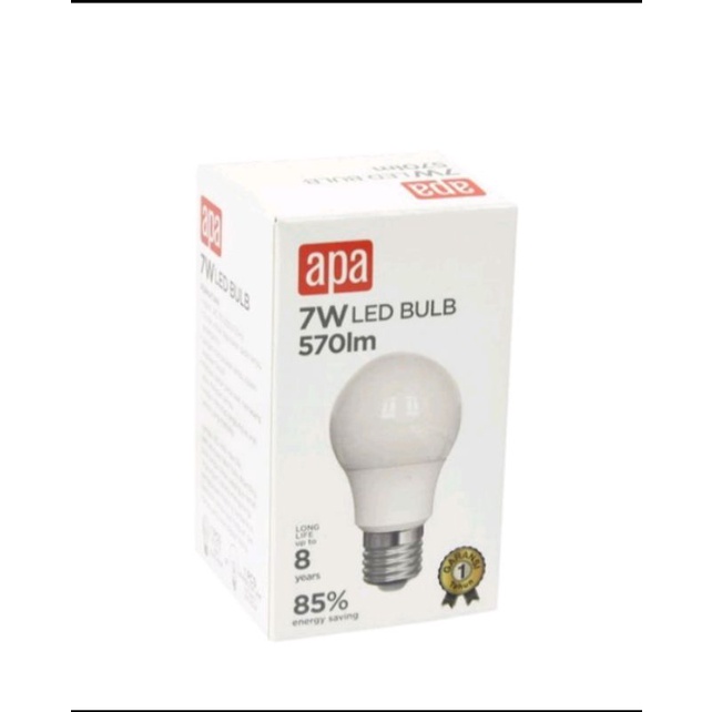 Jual Bulb Apa Led 7 watt / Bohlam Apa Led / Lampu Apa Led putih ...
