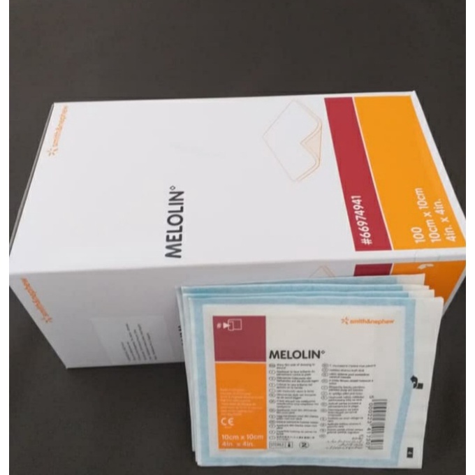 Jual MELOLIN 10X10CM PER BOX ISI 100 PCS | Shopee Indonesia