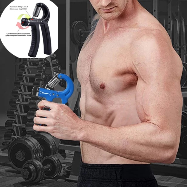 Jual Hand Grip Adjustable 5 - 60 Kg Alat Fitness Latihan Tangan Penguat ...
