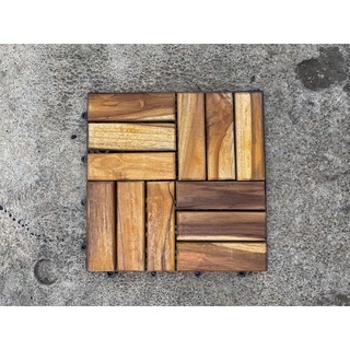 Jual Lantai Kayu / Flooring / Decking Tile / Parquet Kayu 30x30cm ...