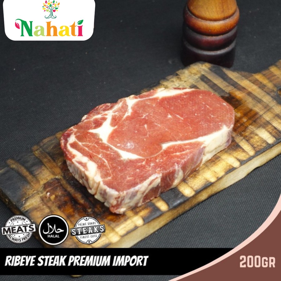 Jual Ribeye Steak Prime Cut & Quality Marbling Brazil 400gr Juicy Murah ...