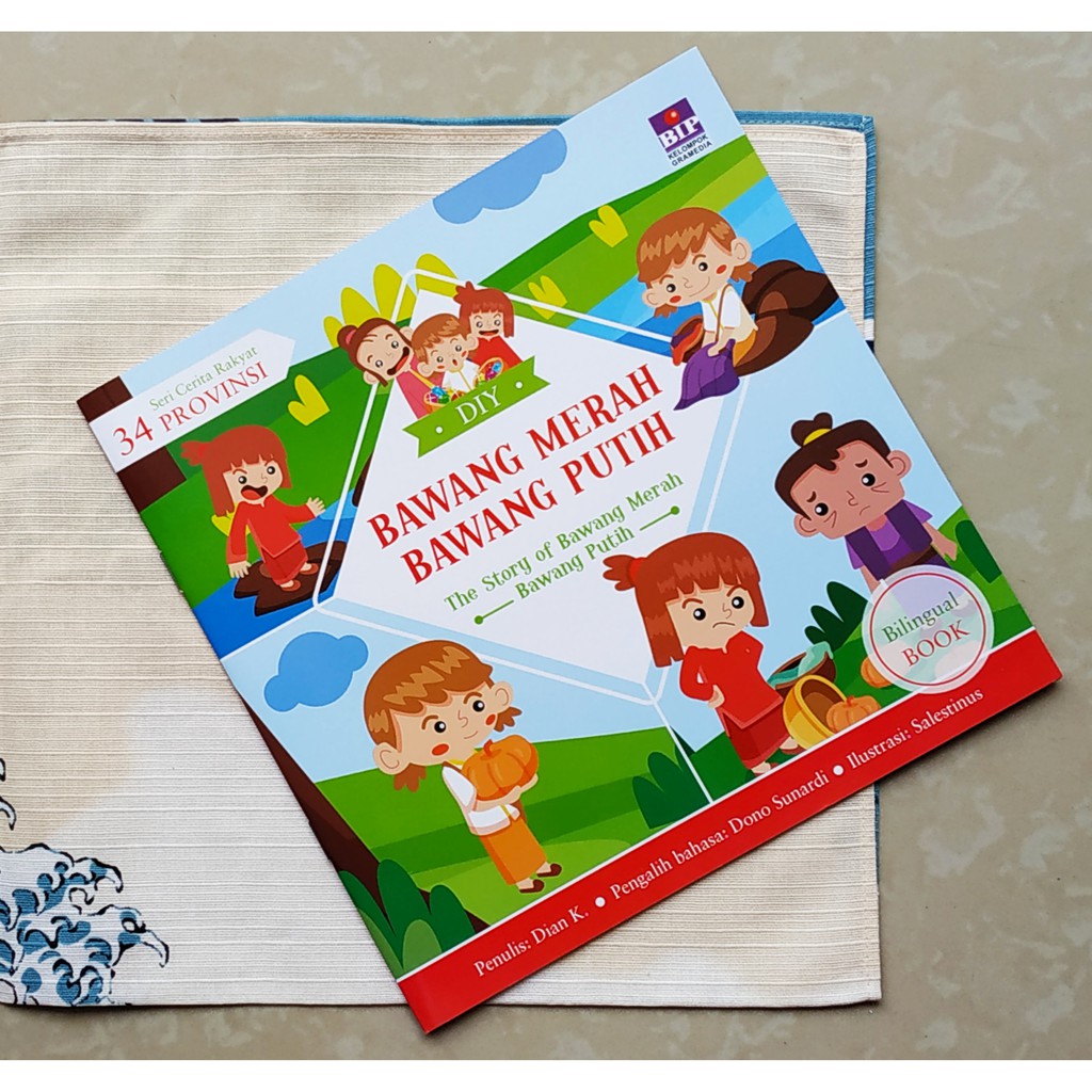 Buku Cerita Anak Bilingual Dwibahasa : Seri Cerita Rakyat Indonesia 34 ...