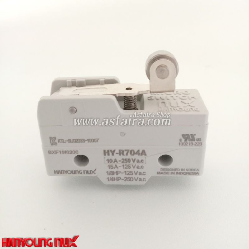 Jual Micro Switch Hanyoung nux HY-R704A/Saklar Hanyoung nux | Shopee Indonesia