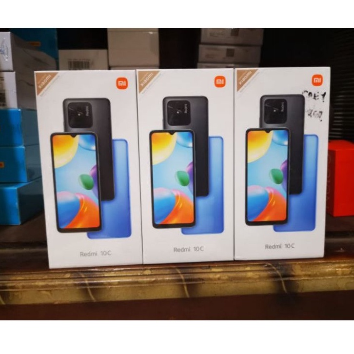 Jual Xiaomi redmi 10c 4/64 resmi No repack | Shopee Indonesia