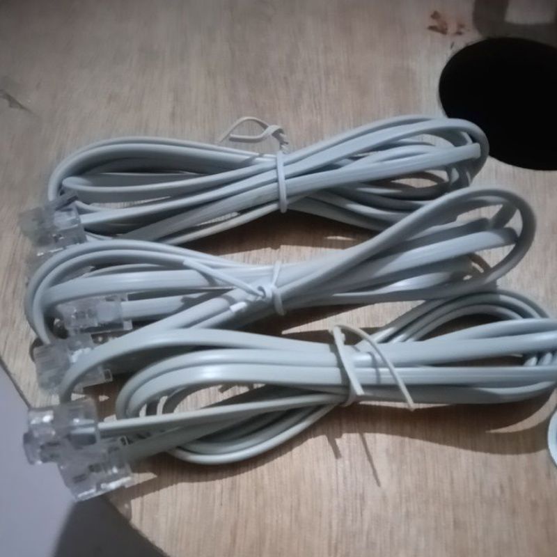 Jual Kabel telfon RJ11 panjang 1,5m | Shopee Indonesia
