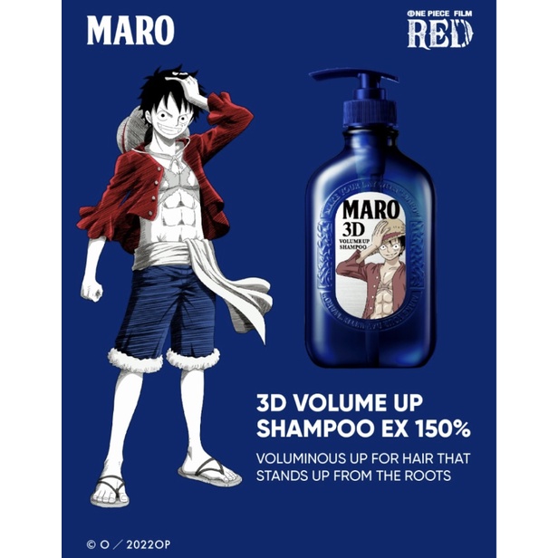 Jual Maro 3D Volume Up EX shampoo Botol Refill Pouch | Shopee Indonesia