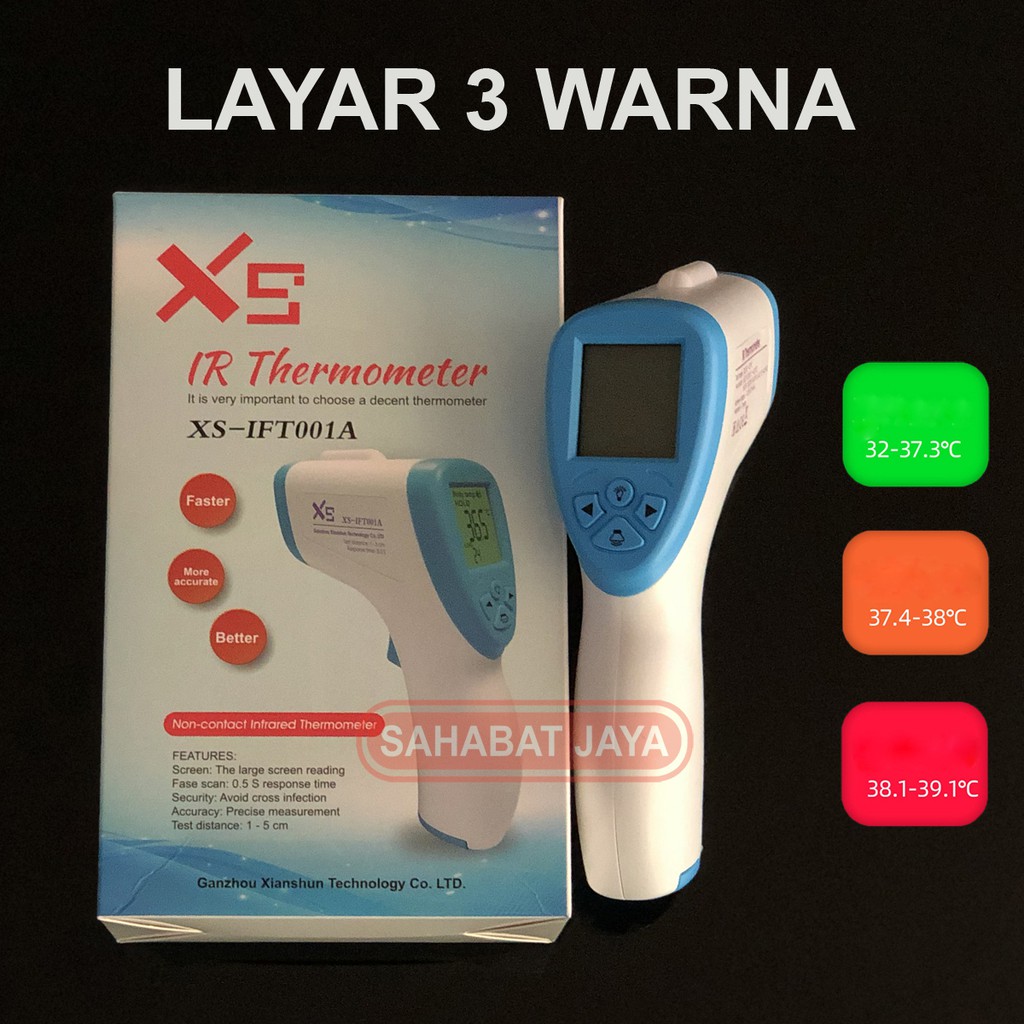 Jual Termometer Digital Infrared Thermometer IR Non Contact Suhu Badan ... Jual Termometer Digital Infrared Thermometer IR Non Contact Suhu Badan ...