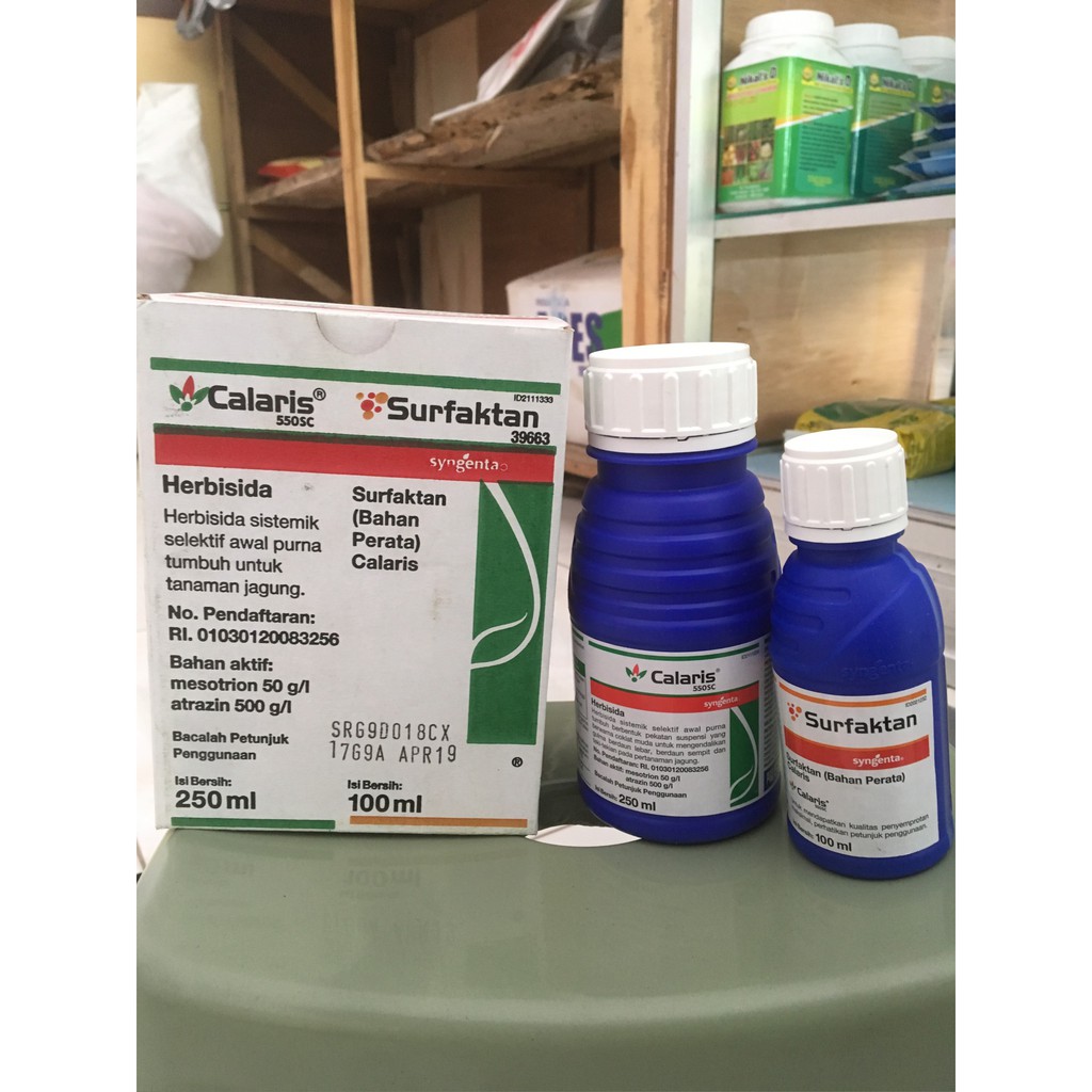 Jual HERBISIDA Calaris 550 SC - 250 ml PEMBASMI RUMPUT DAN GULMA ...