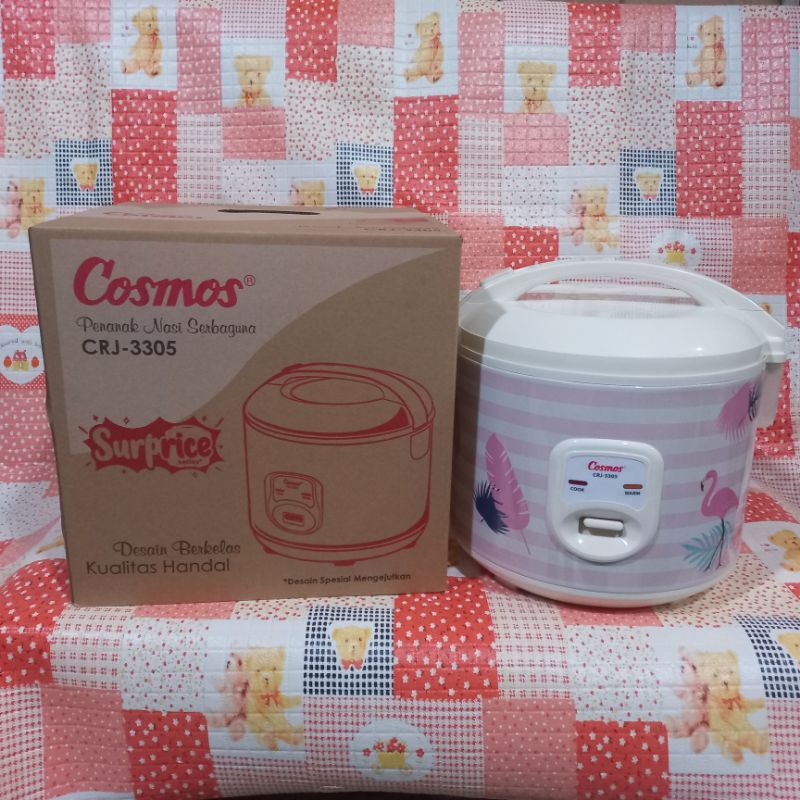 Jual Magic Com Cosmos CRJ-3305 Kapasitas 1,8Liter | Shopee Indonesia