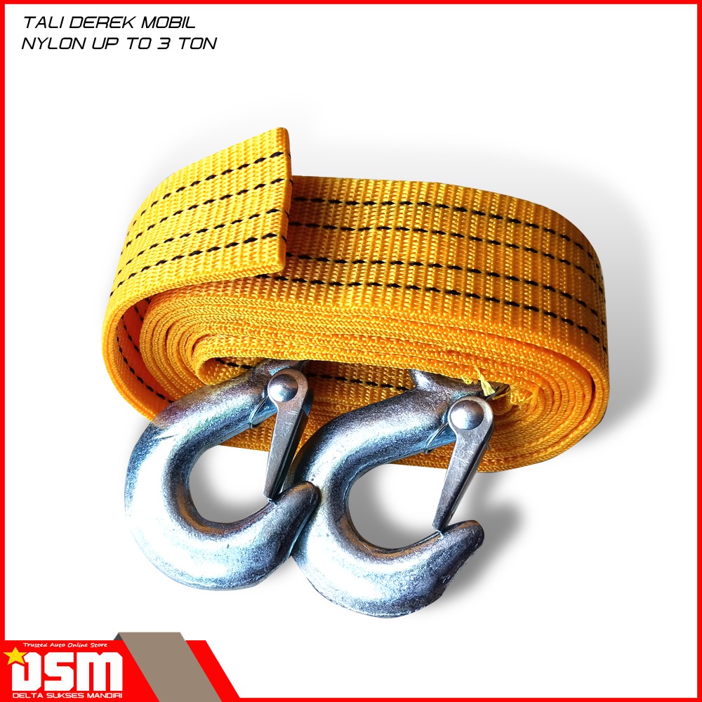 Jual Tali Derek Mobil Nylon - 3 Ton / Emergency Tow Rope / DSM | Shopee ...