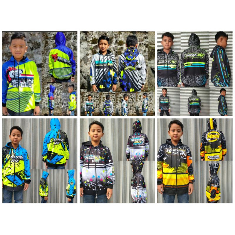 Jual Jaket Racing Anak usia 6 Sampai 12 Tahun Indonesia|Shopee Indonesia