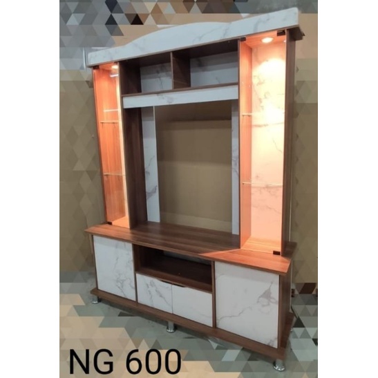 Jual Golden Mebel - Lemari Hias Tv NG 600 ( Tersedia 3 Warna) | Shopee Indonesia