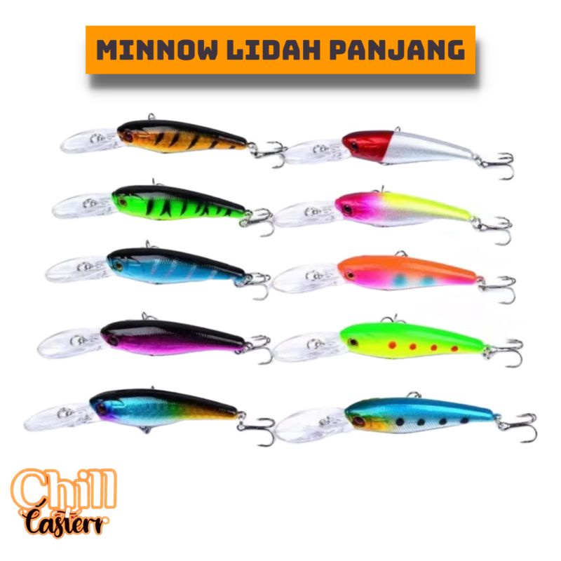 Jual Minnow Lidah Panjang 7 g | Shopee Indonesia