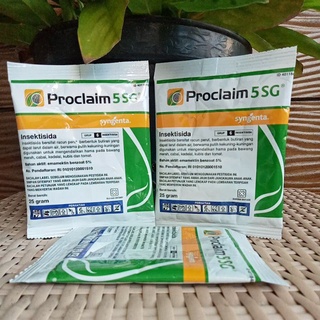 Jual insektisida Proclaim 5 SG 25gram | Shopee Indonesia