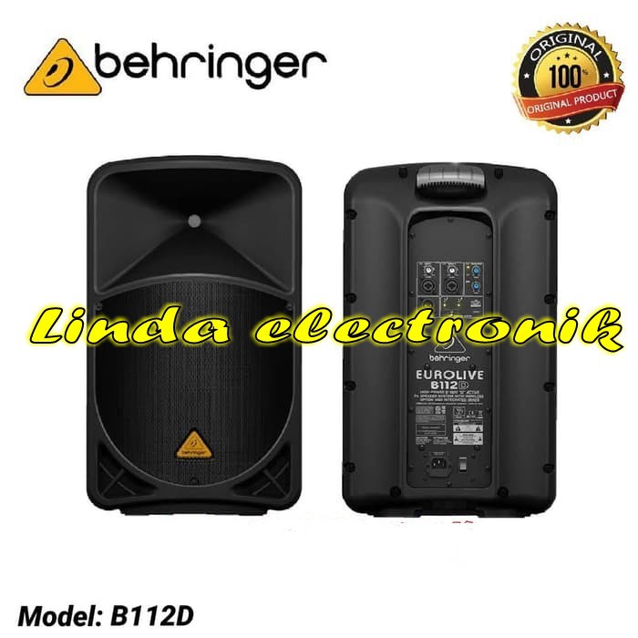 Jual Speaker Aktif Behringer Eurolive B112D Original 12 inch Aktif b ...