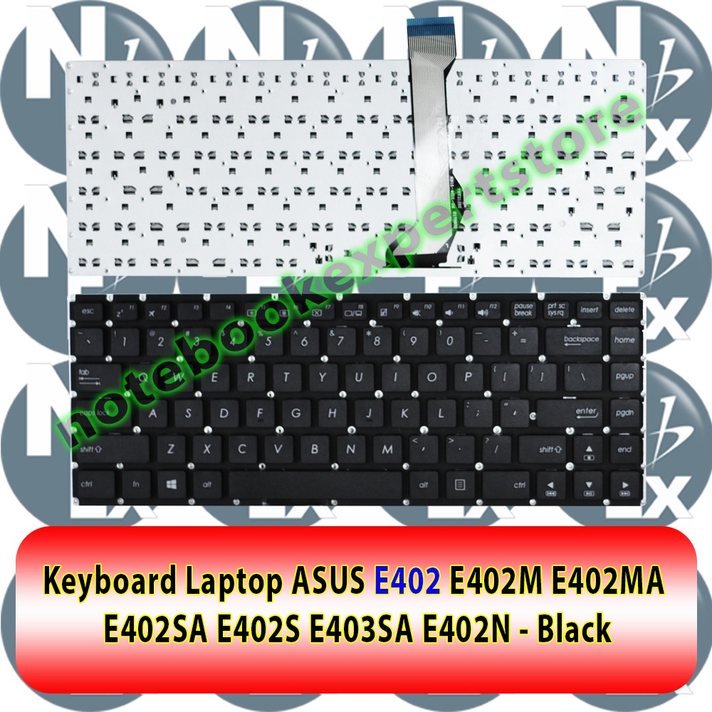 Jual Keyboard Laptop ASUS E402 E402M E402MA E402SA E402S E403SA E402 ...
