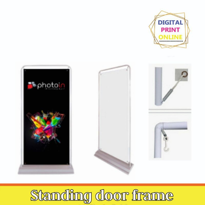 Jual Door frame Banner Dengan Cetak, Cetak Banner Murah, Stand Promosi ...