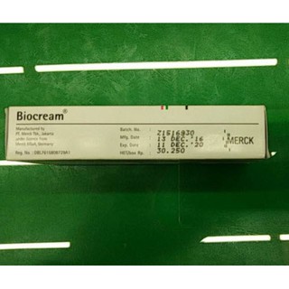 Jual BIOCREAM 20 G KRIM AMBIFILIK UNTUK KULIT DARI MERCK Original ...