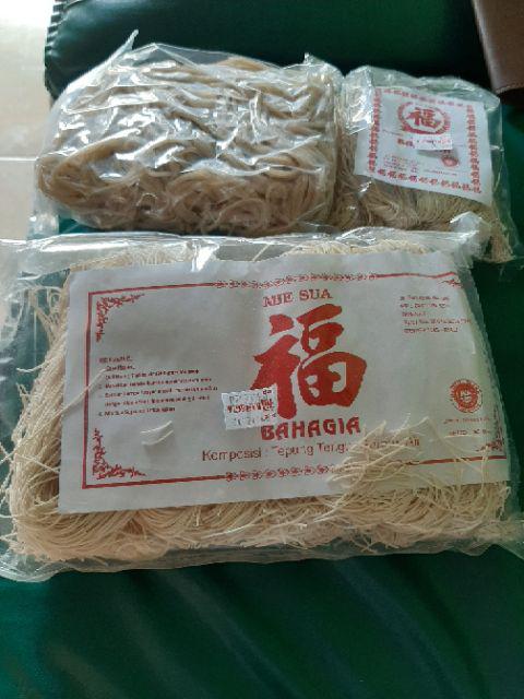 DISKON!!! MIE SUA BAHAGIA KERING RIAU BENGKALIS 500gr mee suah / miesua ...