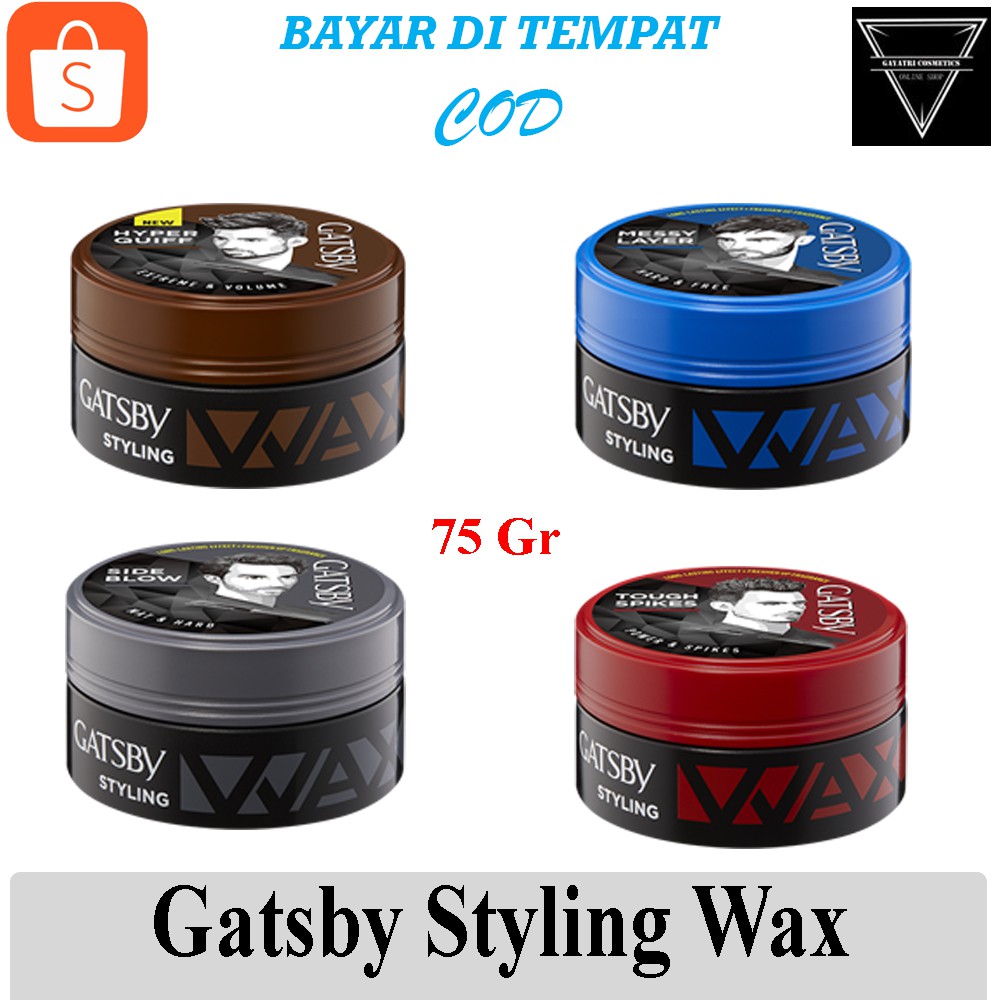 Pomade Gatsby Styling WAX 75gr | Shopee Indonesia