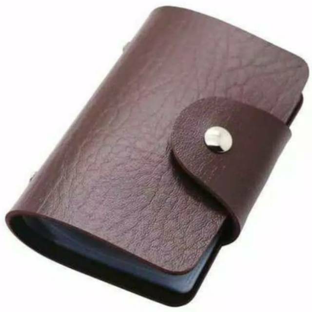 Dompet Kulit Kartu 24 Slot Warna Warni / Card Holder / Souvenir ...