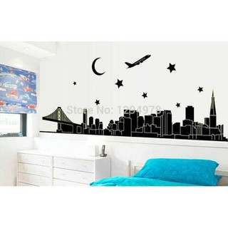 Jual STIKER DINDING WALLSTICKER WALL STICKER MENYALA SAAT GELAP MALAM ...