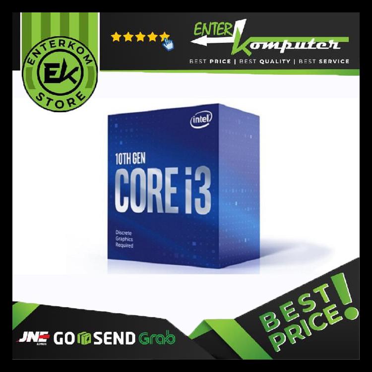 Jual INTEL CORE I3-10100F 3.6GHZ UP TO 4.3GHZ - BOX SOCKET LGA 1200 ...