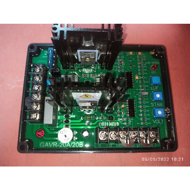 Jual AVR GENSET UNIVERSAL GAVR 20A GAVR 15A GAVR 12A GAVR 8A | Shopee ...