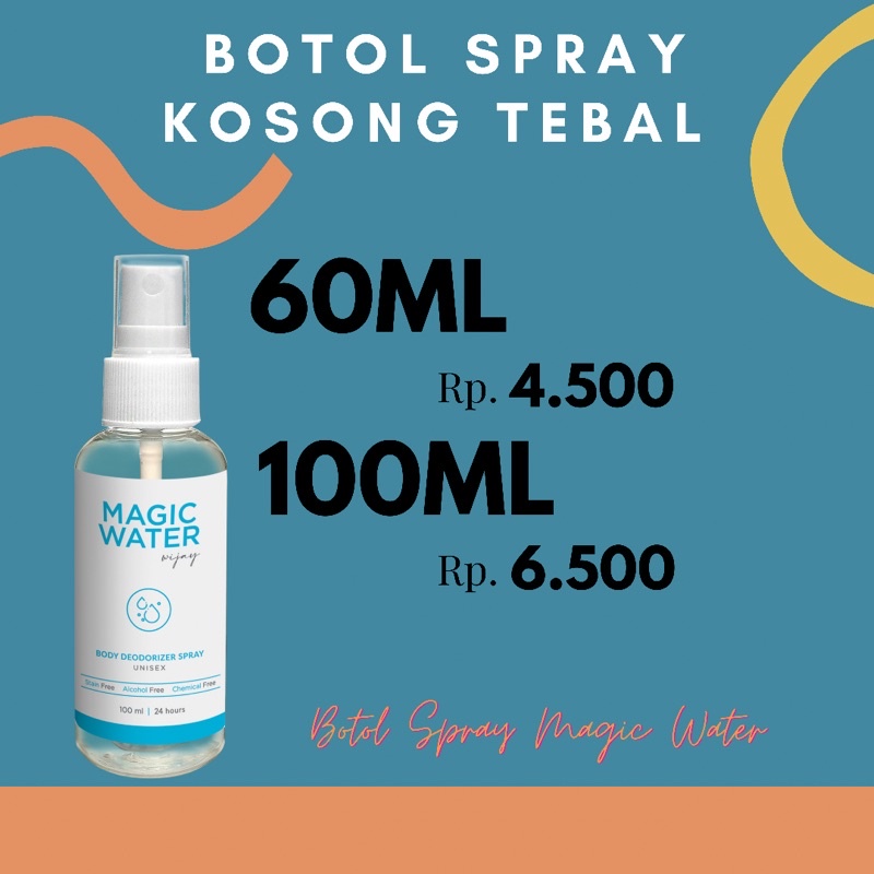 Jual BOTOL SPRAY KOSONG MAGICWATER (TANPA STICKER) | Shopee Indonesia