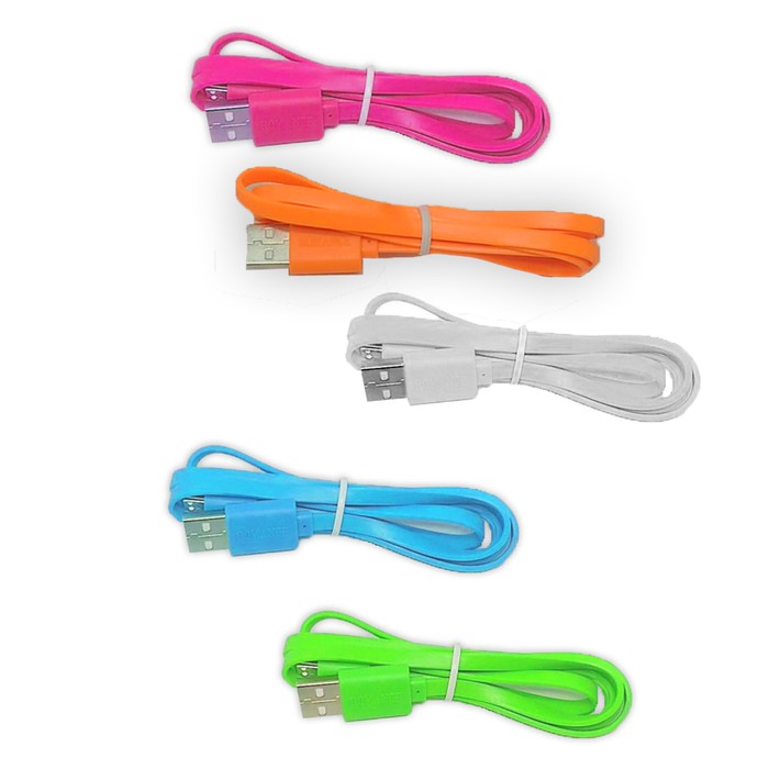 Kabel Data Micro USB 2A Warna Warni Panjang 1 M | Shopee Indonesia