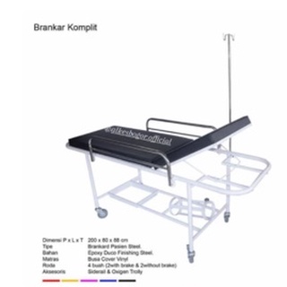 Jual Brangkar Dorong Komplit Besi - Brangkar Rumah Sakit | Shopee Indonesia