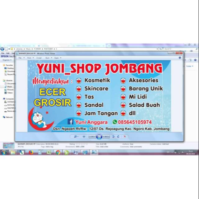 Jual Banner Olshop 2x1m Banner Ulang Tahun | Shopee Indonesia