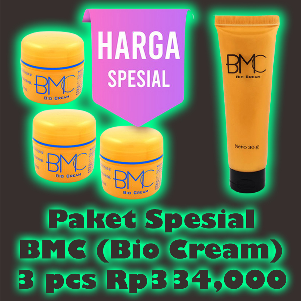 Jual Paket Murah BMC (Bio Cream) 30 gr 60 gr Krim P3K Serbaguna 100% ...