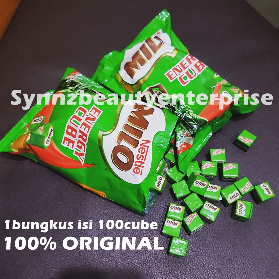 Jual (READY STOCK) MILO CUBE 100cube + Bubble Wrap. FRESH STOCK ...