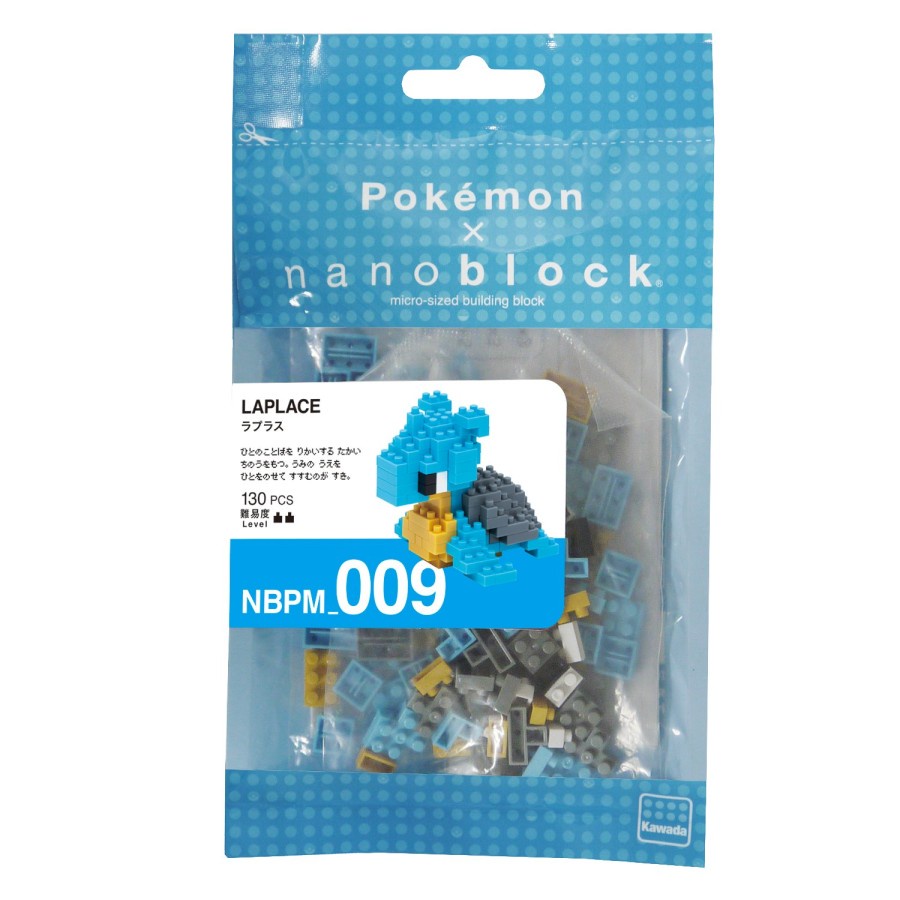 Jual Pokemon x Nanoblock KAWADA - Laplace/Lapras (NBPM_009) | Shopee Indonesia